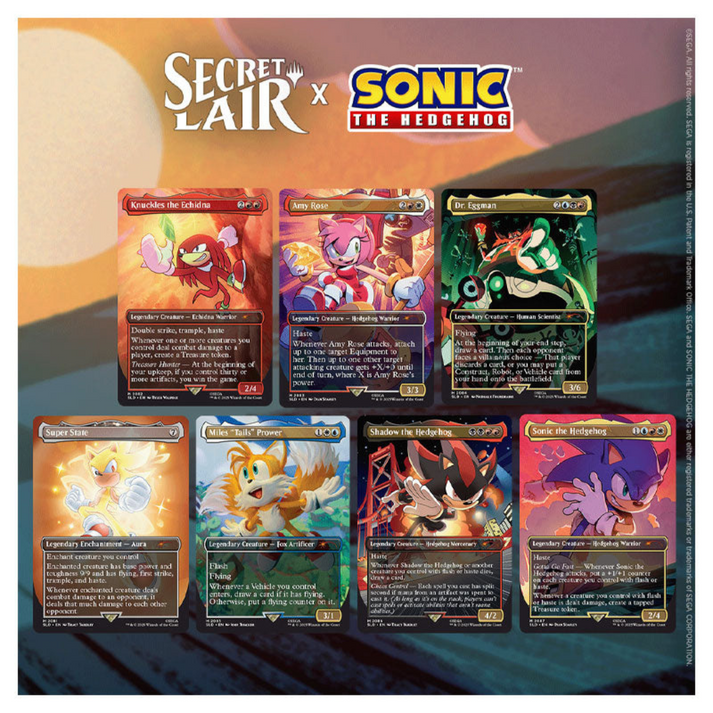 Secret Lair x Sonic: Friends & Foes – AFK Gaming Ltd